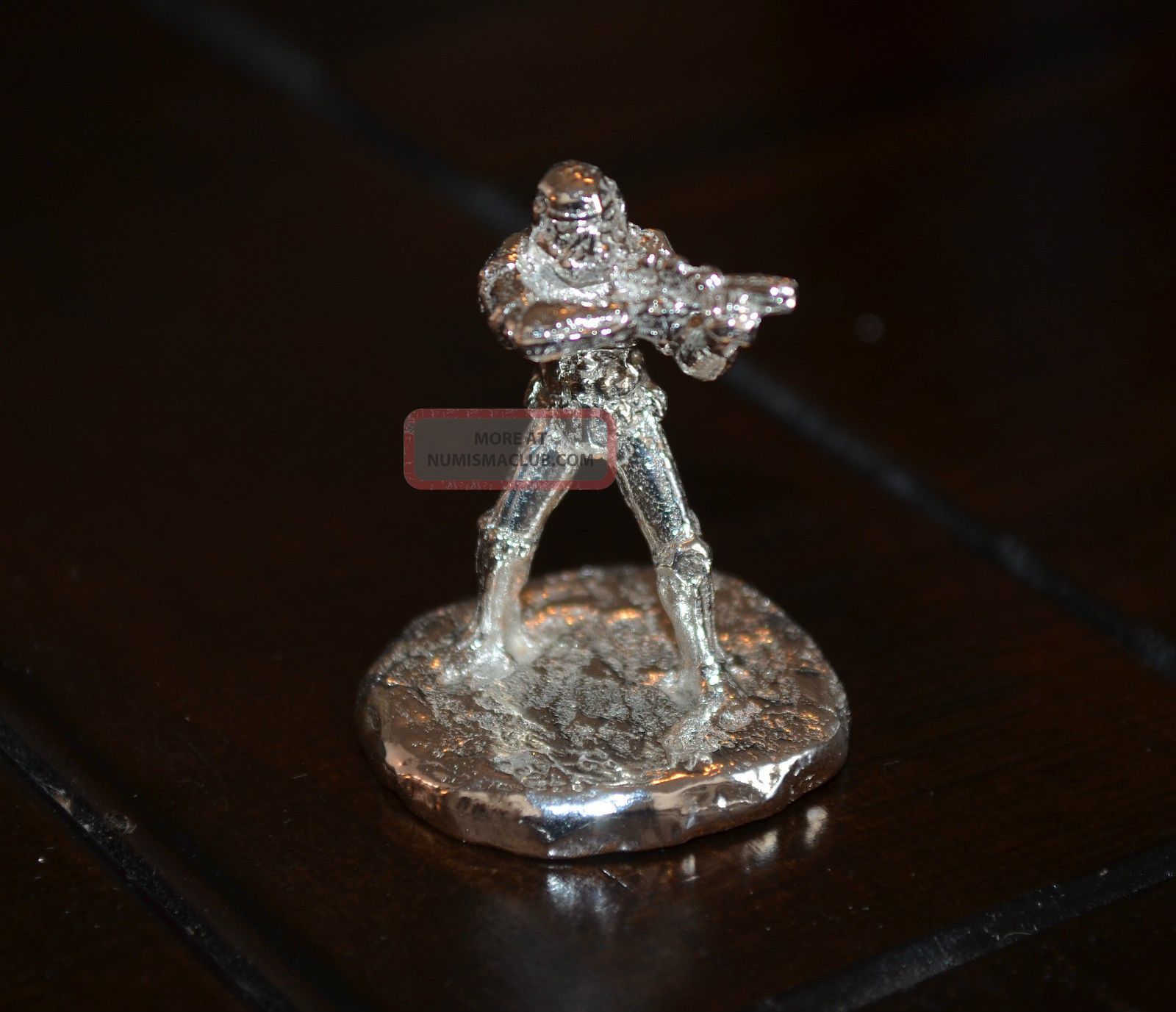 Hand Casted Solid. 999 Fine Silver Star Wars Inspired Stormtrooper ...
