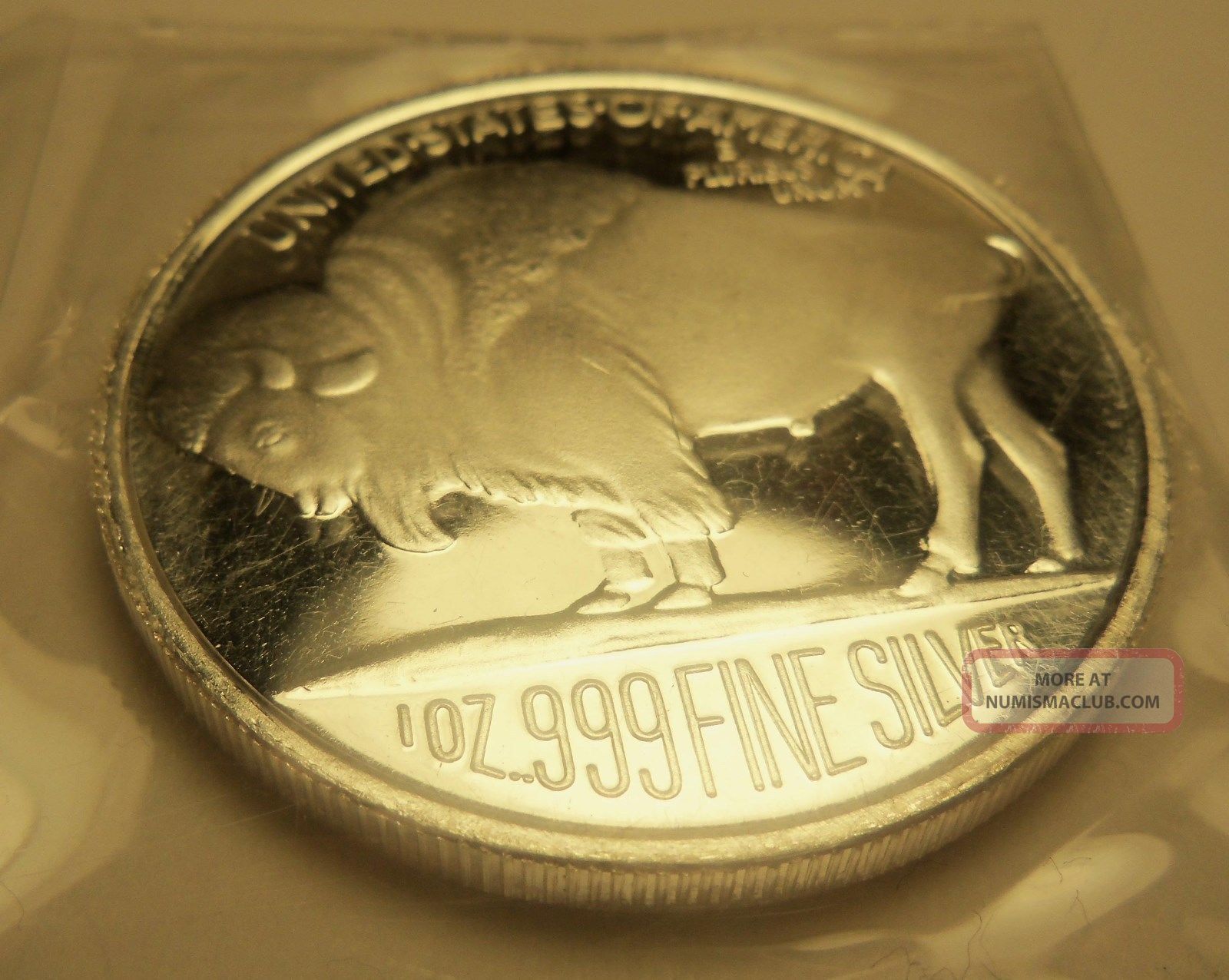 1 Oz. . 999 Red Cloud Silver Round