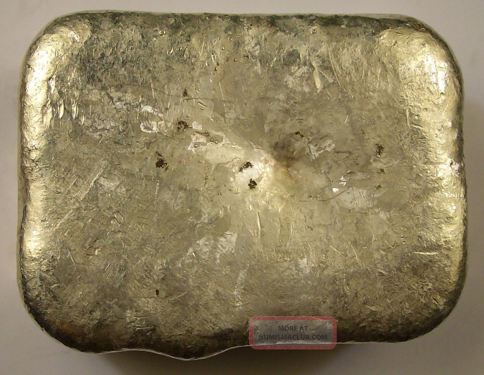 999 Silver 10 - Ounce Old Pour Bar By Never Seen Sandoval Jewelers ...