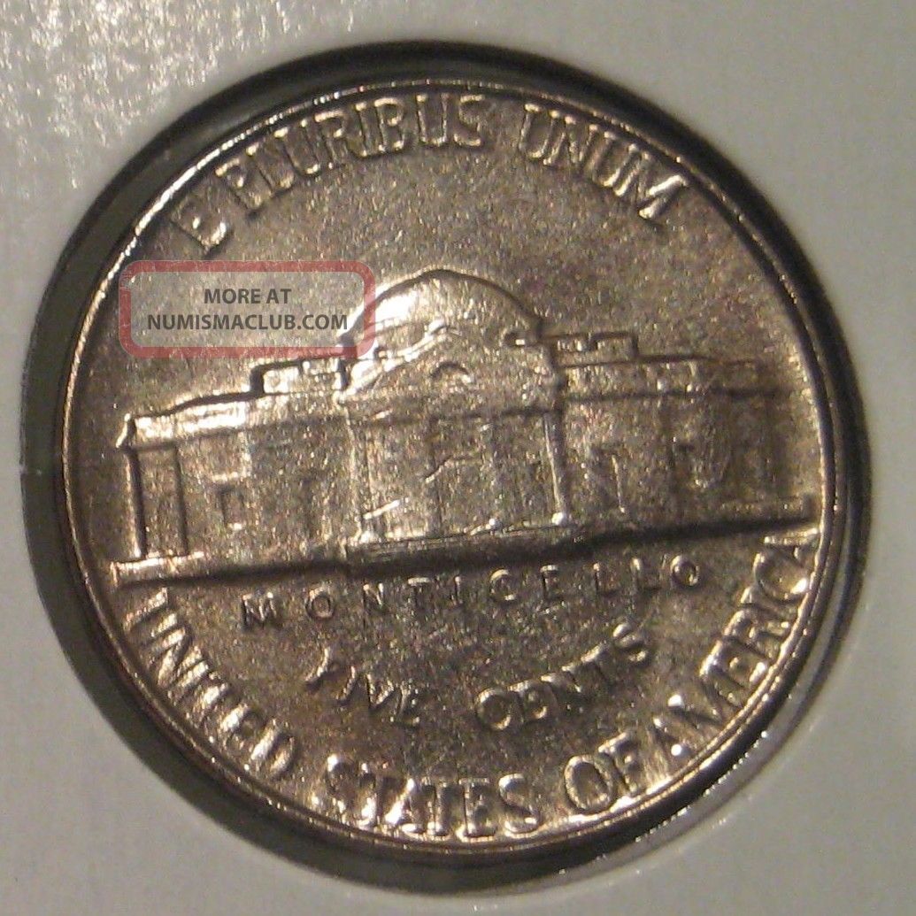 1952 Jefferson Nickel Coin Bu Unc Ms Z9