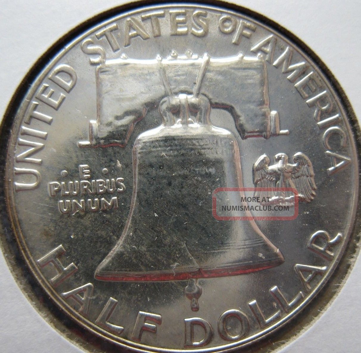 1960 Franklin Proof Fbl Scratch A Coin Look At The Pictures