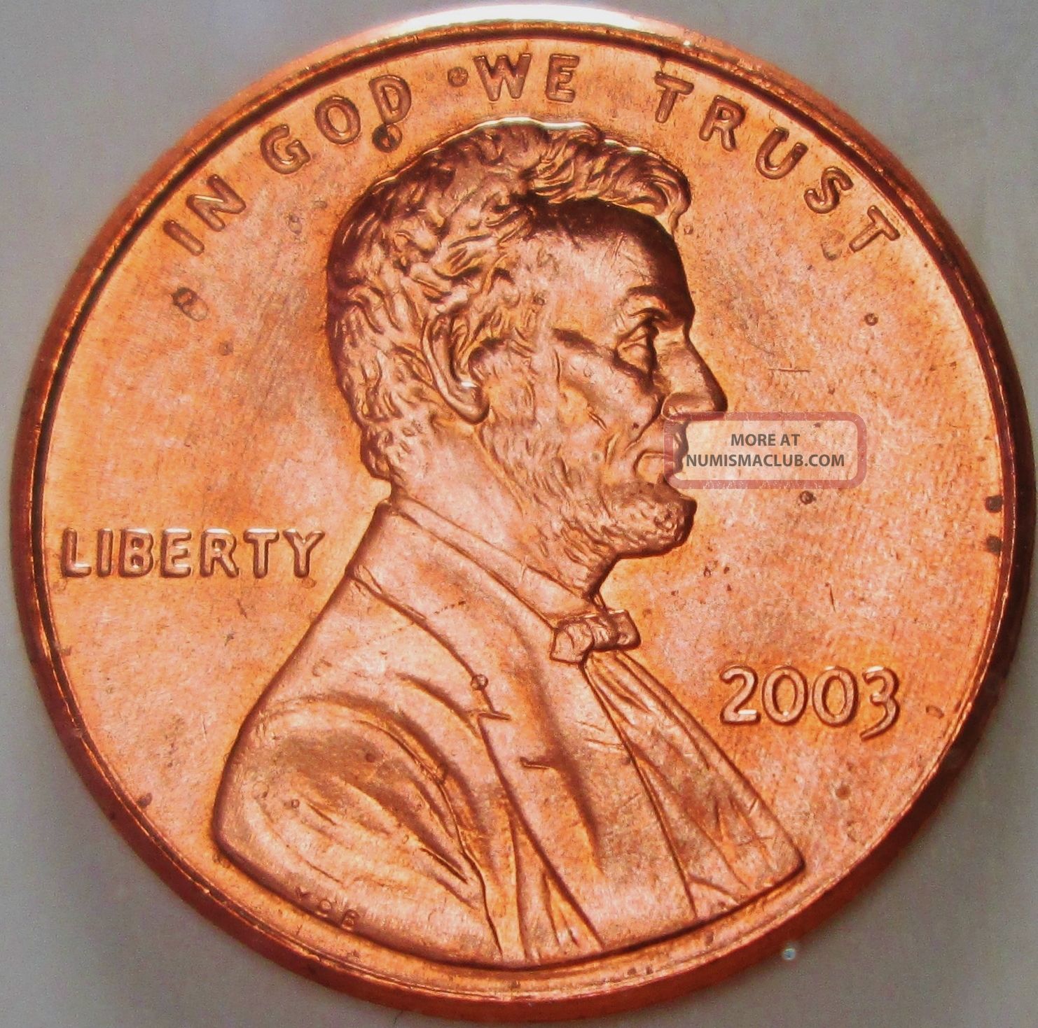 2003 P Lincoln Cent Doubled Die Reverse