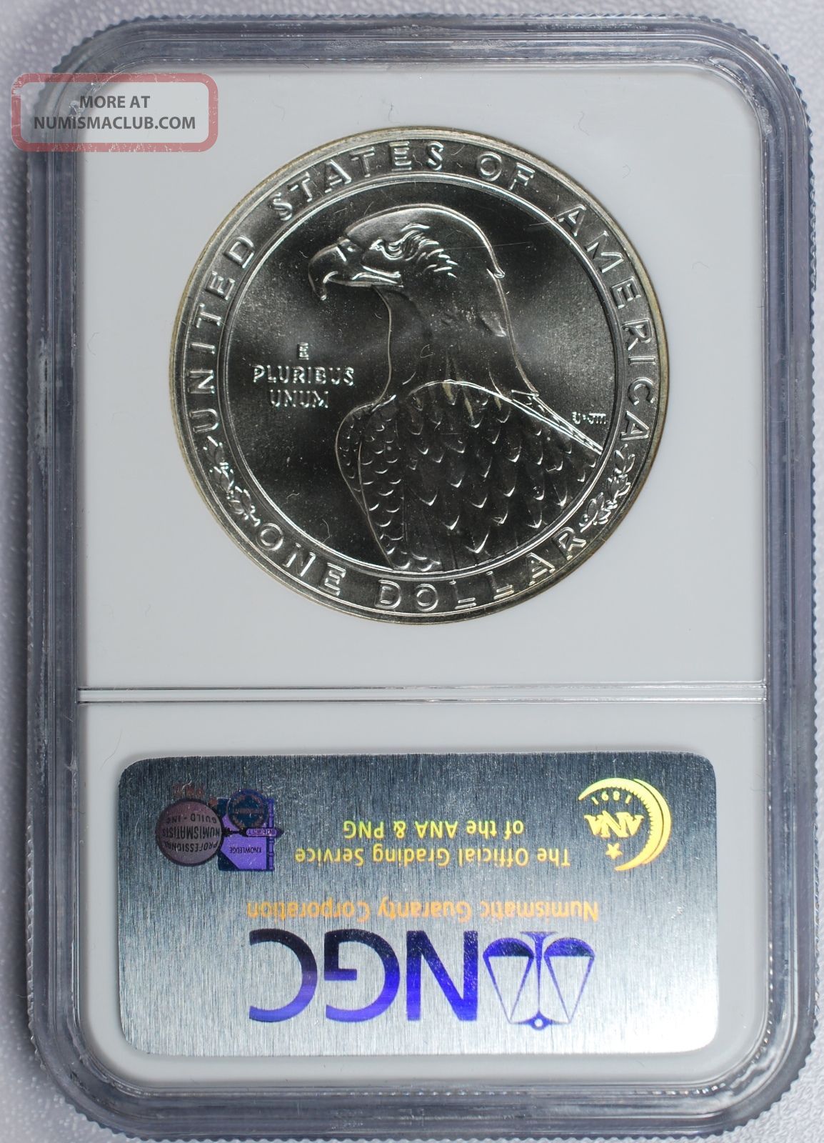 1983 - S Olympics Commemorative Silver Dollar - Ngc Ms69