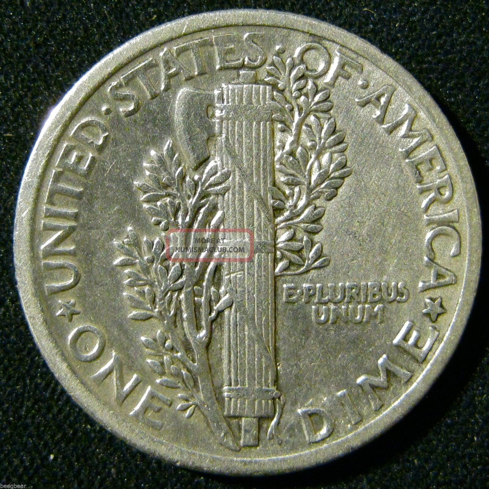 1919 - P Mercury Dime - - 4