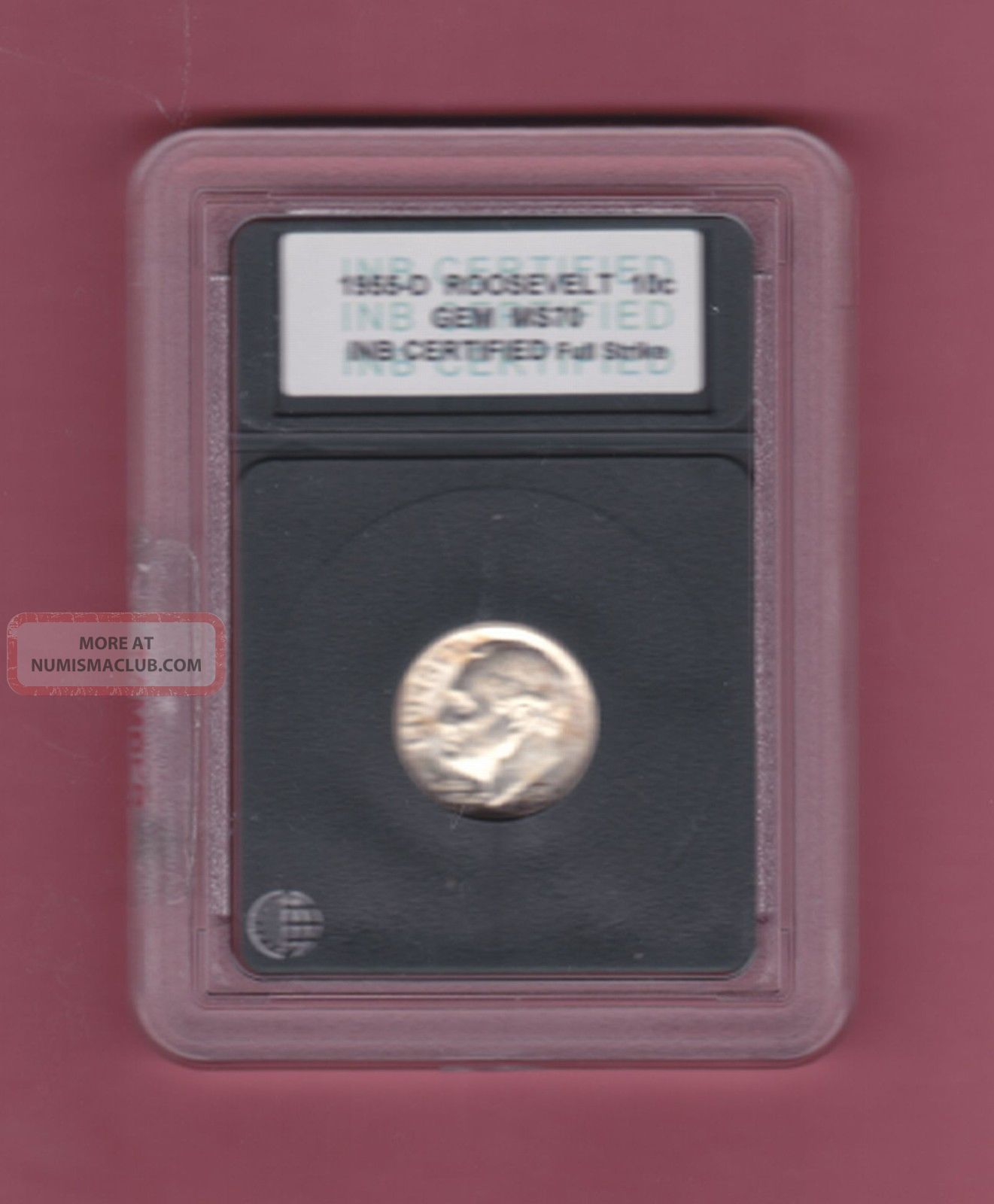 1955 - D Bu Silver Roosevelt Dime