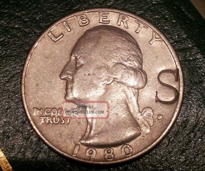 1980 - D 25c Washington Quarter