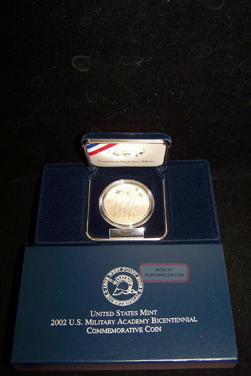 2002 United States Military Academy Bicentennial Commemorative Silver ...