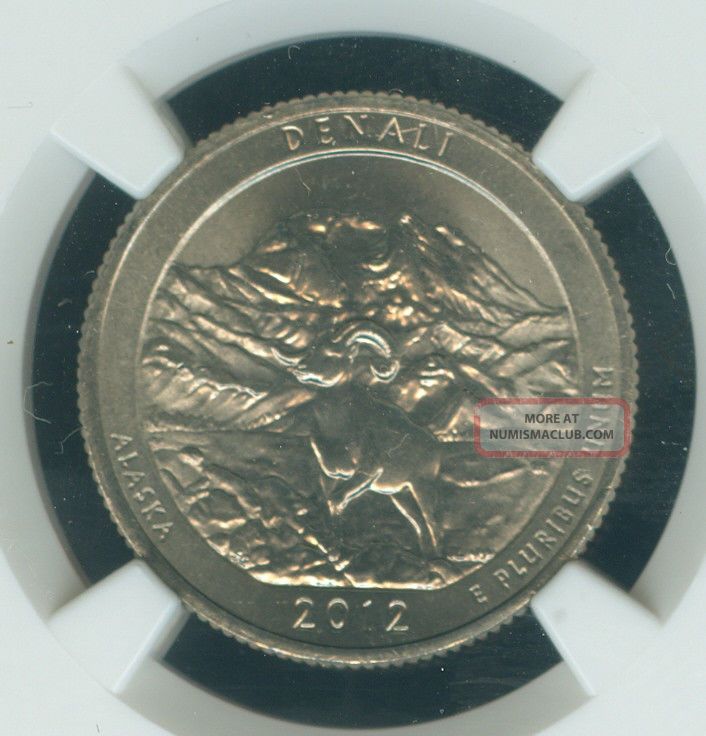 2012 - S Denali Parks Quarter Ngc Ms67 Finest Registry Pop - 32