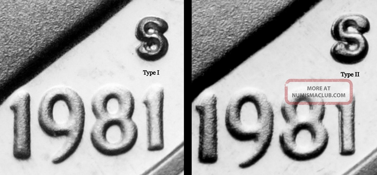 1981 S Roosevelt Proof Dime (type I Filled " S ")