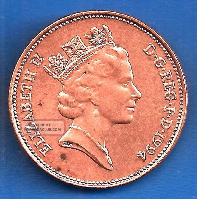 Great Britain 2 Pence 1994 United Kingdom Uk Queen Pences Paypal Skrill