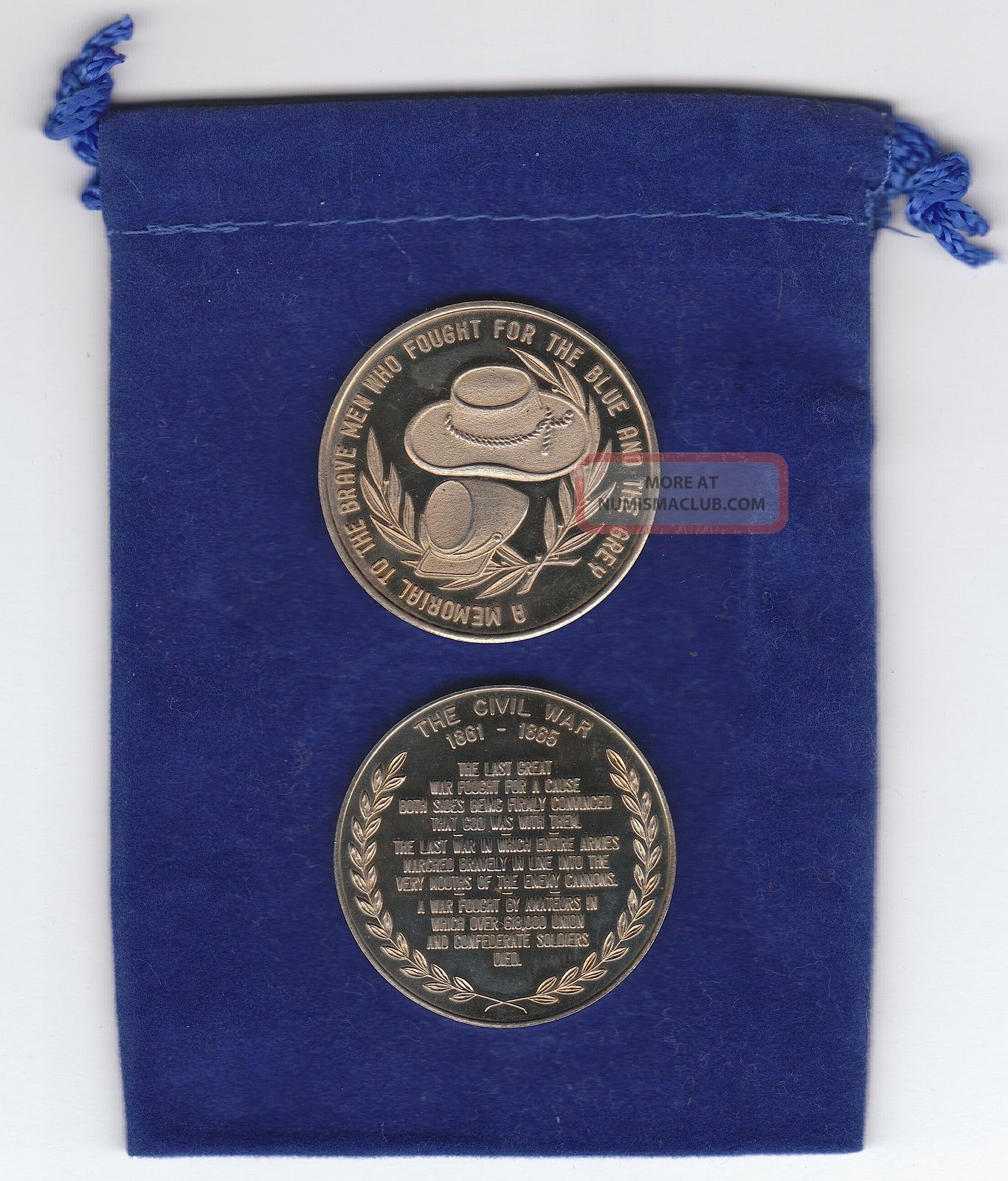 The Civil War 1861 - 1865 The Blue & The Grey - A Memorial ...