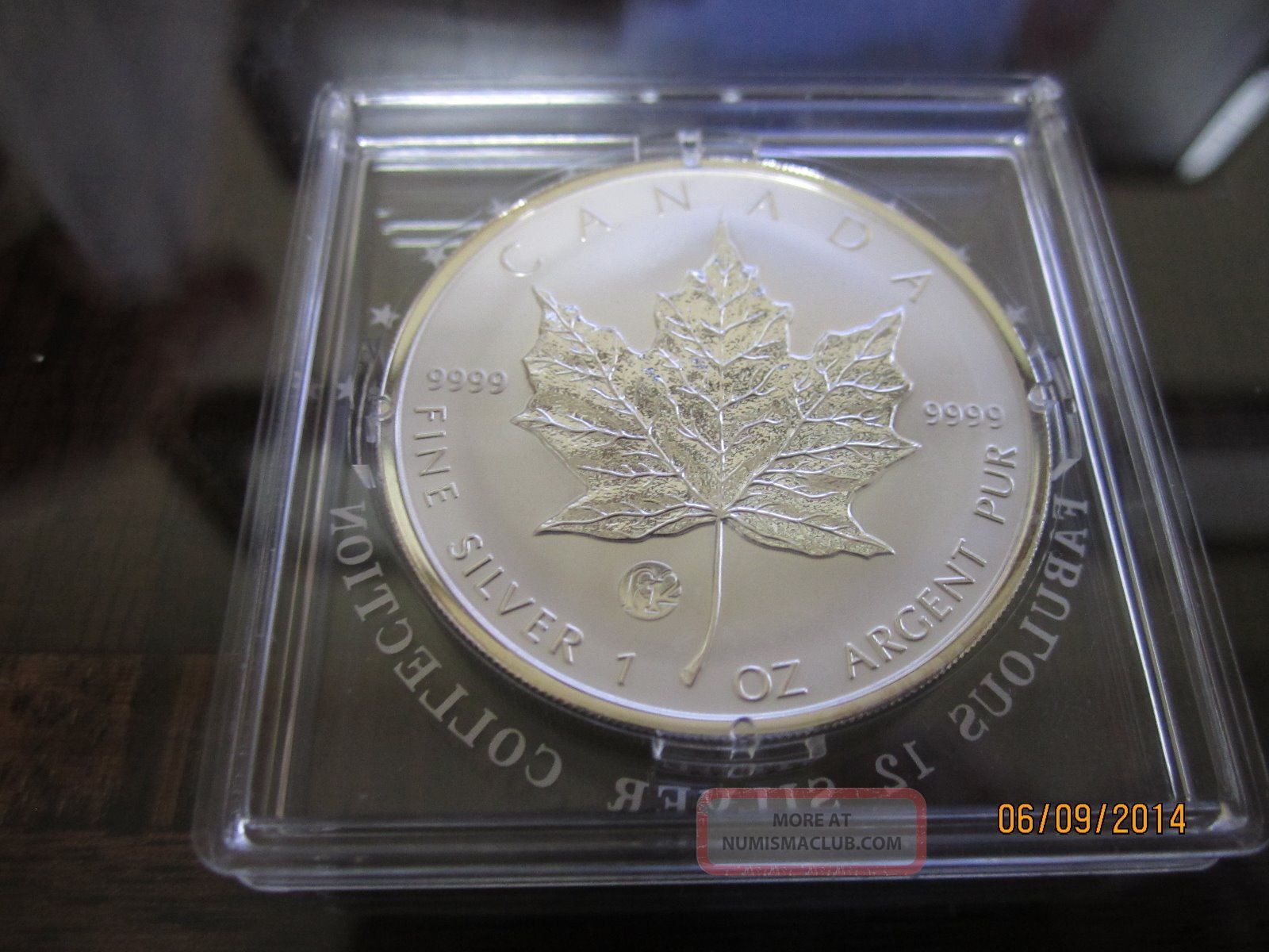 274s 2009 Canada Silver Maple F12 Fabulous 12 Rcm Rare 1oz