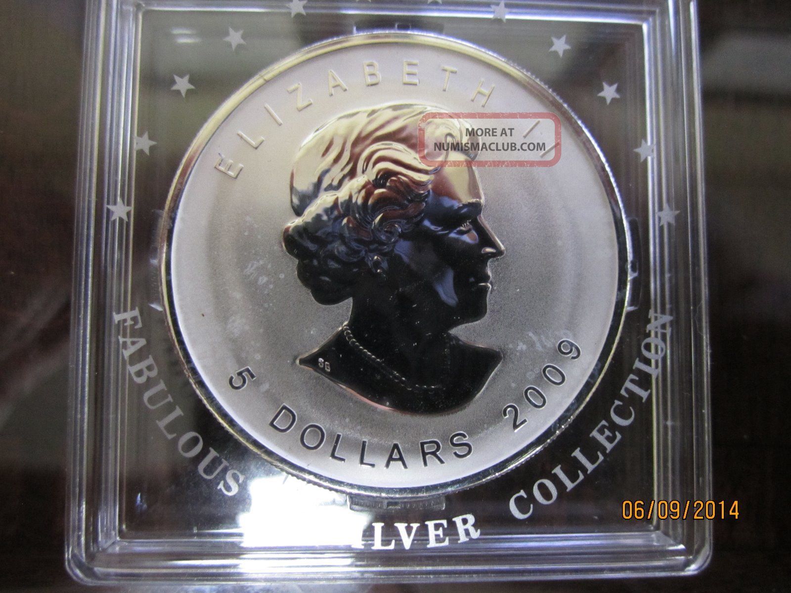 274s 2009 Canada Silver Maple F12 Fabulous 12 Rcm Rare 1oz