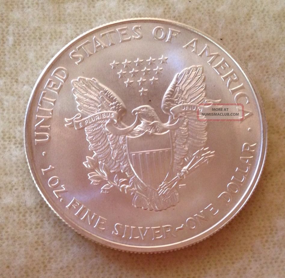 2000 Silver Eagle Colorized