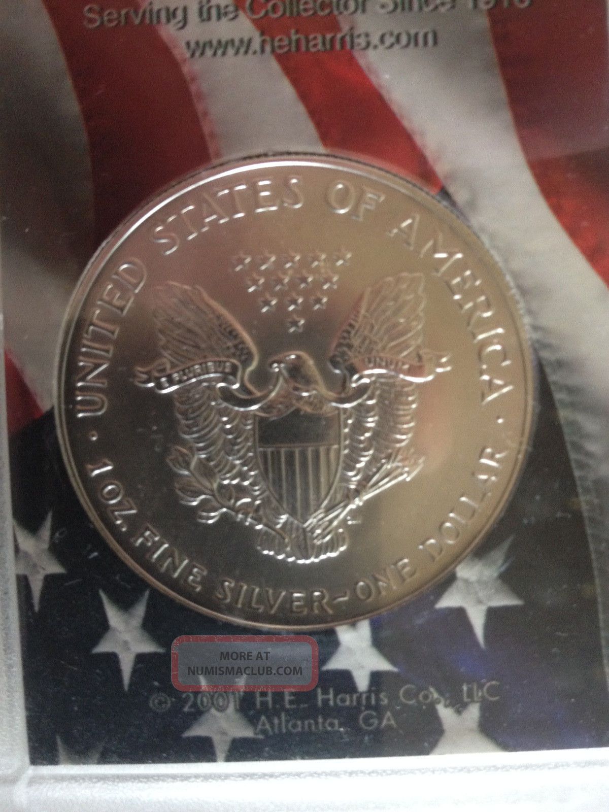 2004 American Silver Eagle