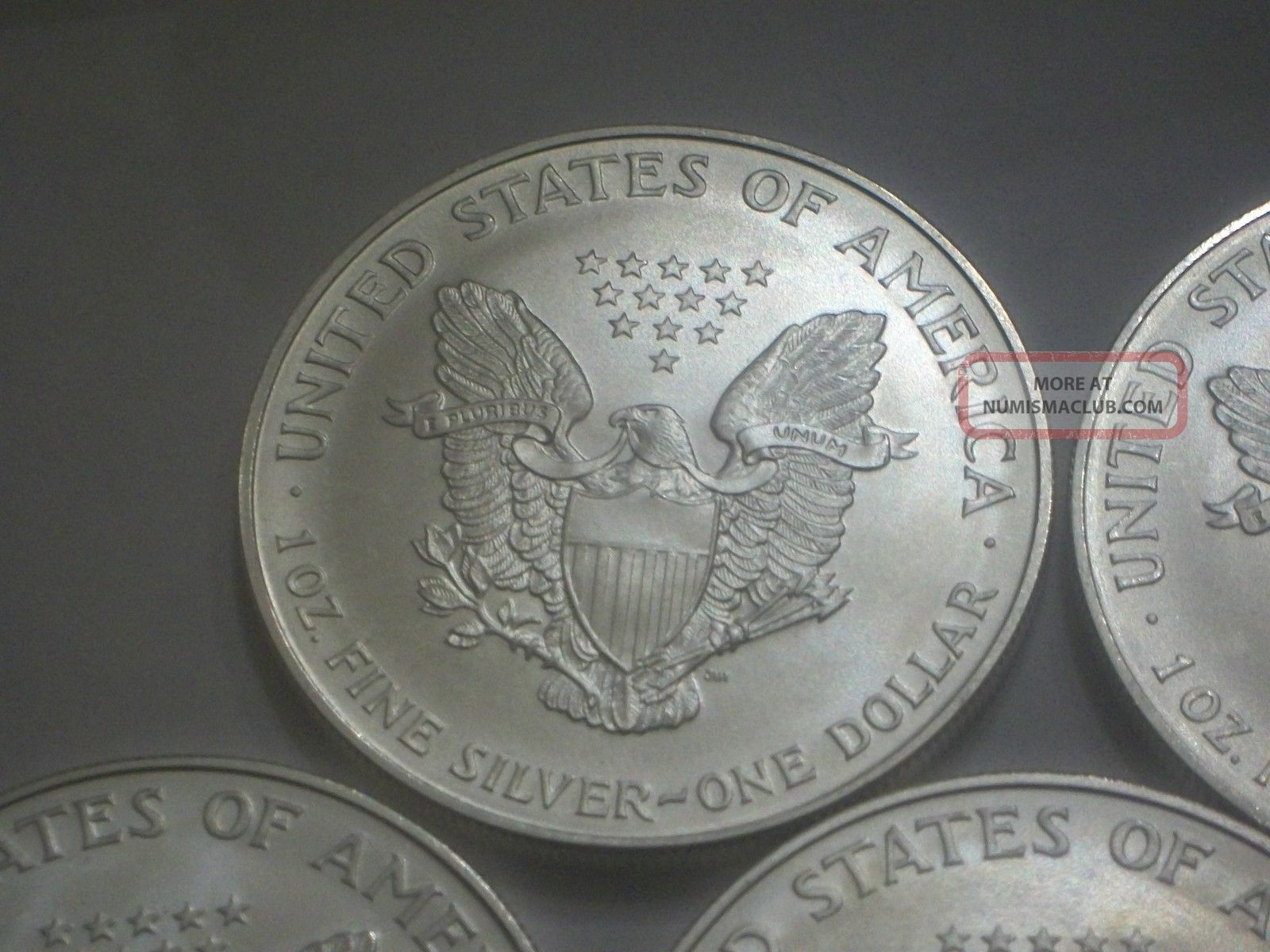 United States Silver Dollar, 1996 Bullion