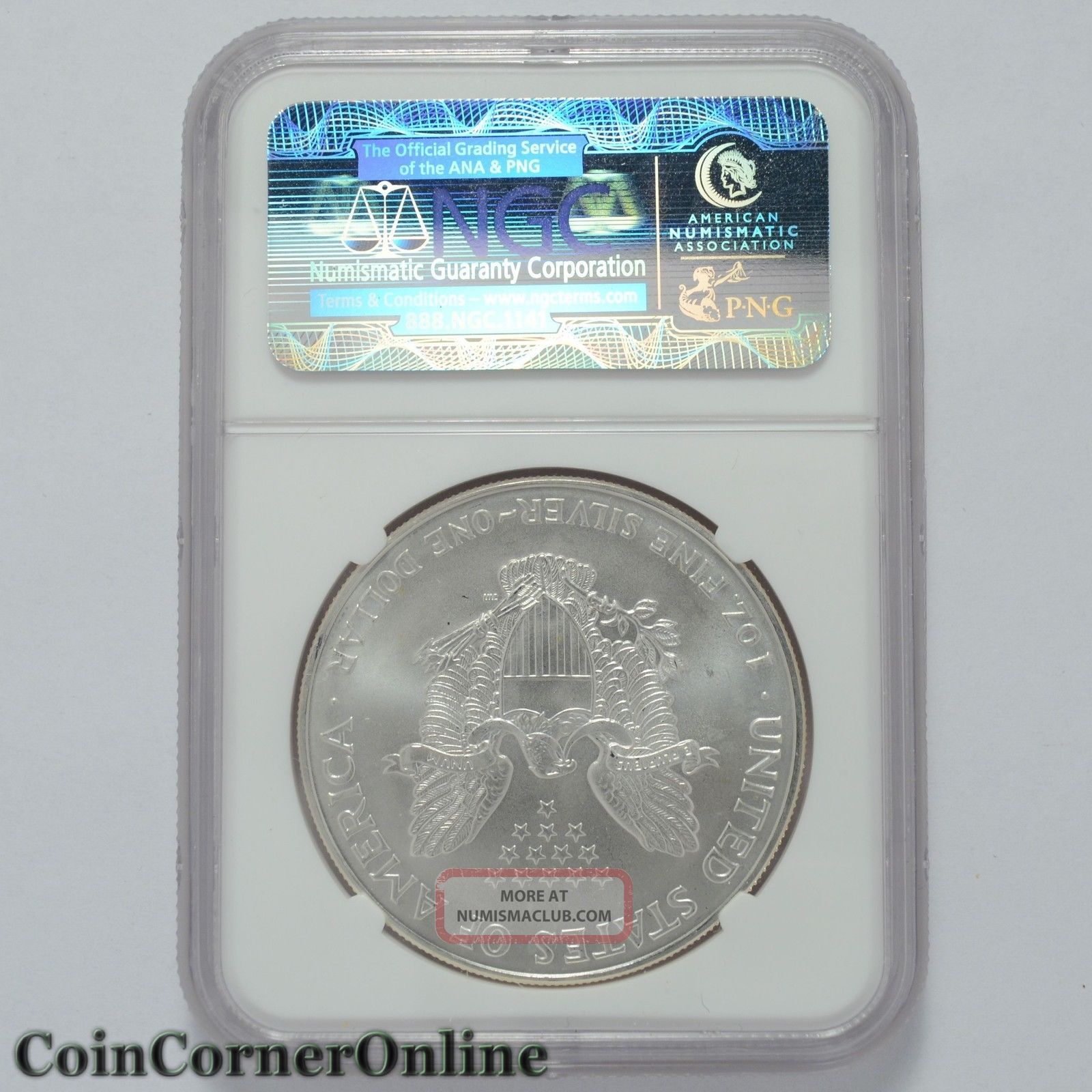 1995 U. S. Dollar Silver Eagle Ngc Ms68 (slx708)