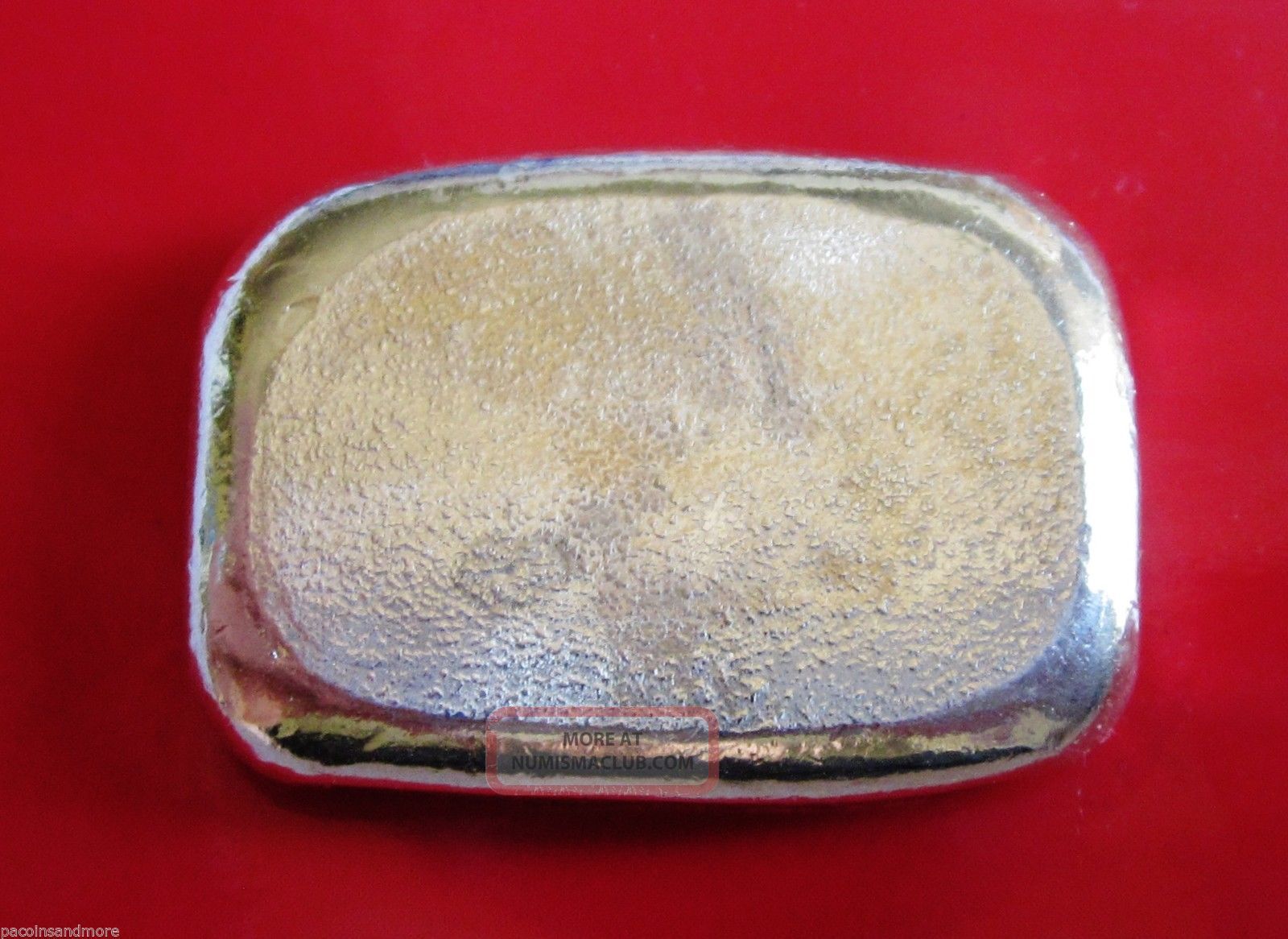 Monarch 999 Silver Hand Poured Loaf One Troy Ounce Uncirculated Silver 782