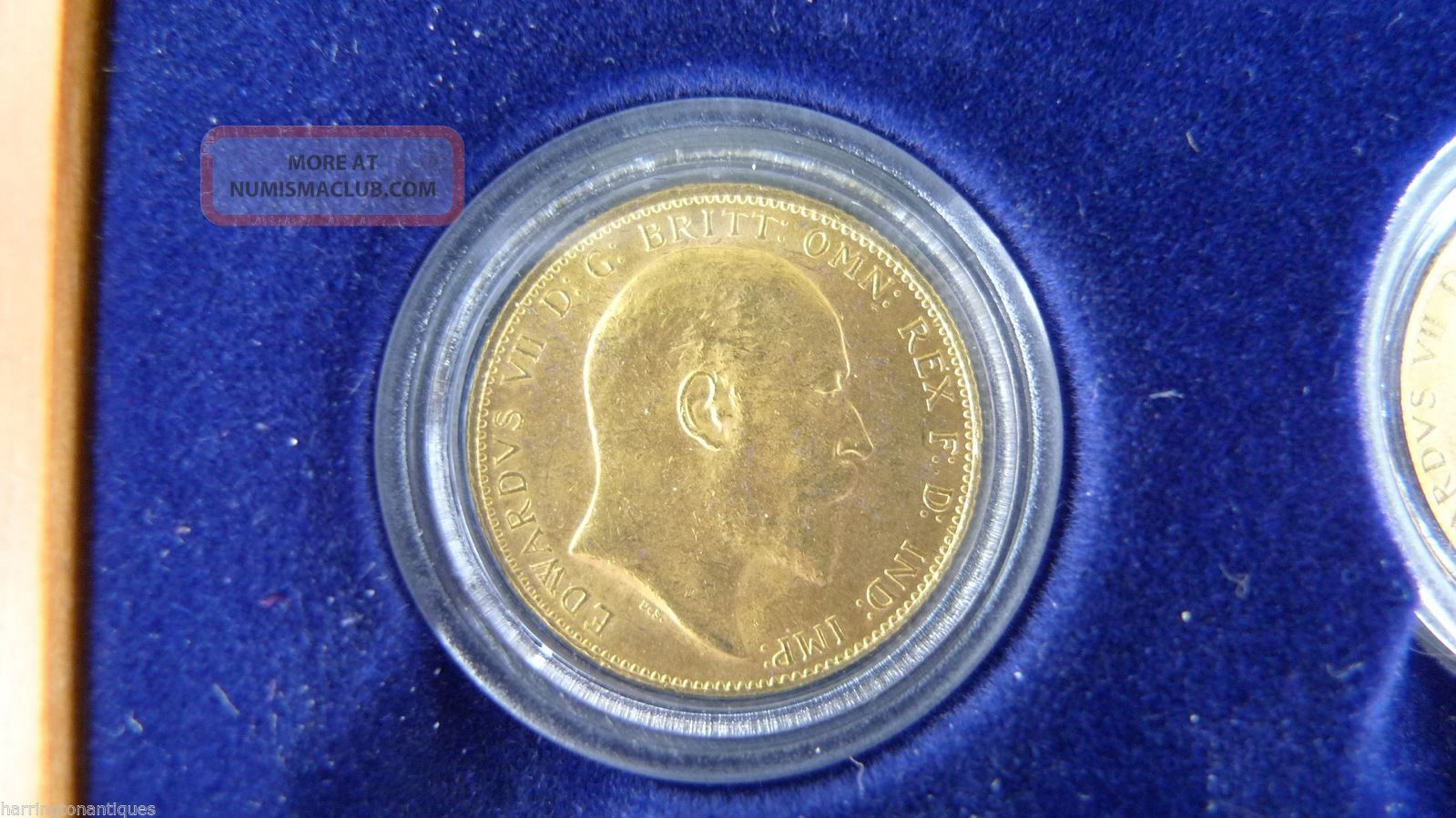 1909 Edwardvii Gold Sovereign Trio Perth Sydney Melbourne Macquarie V ...