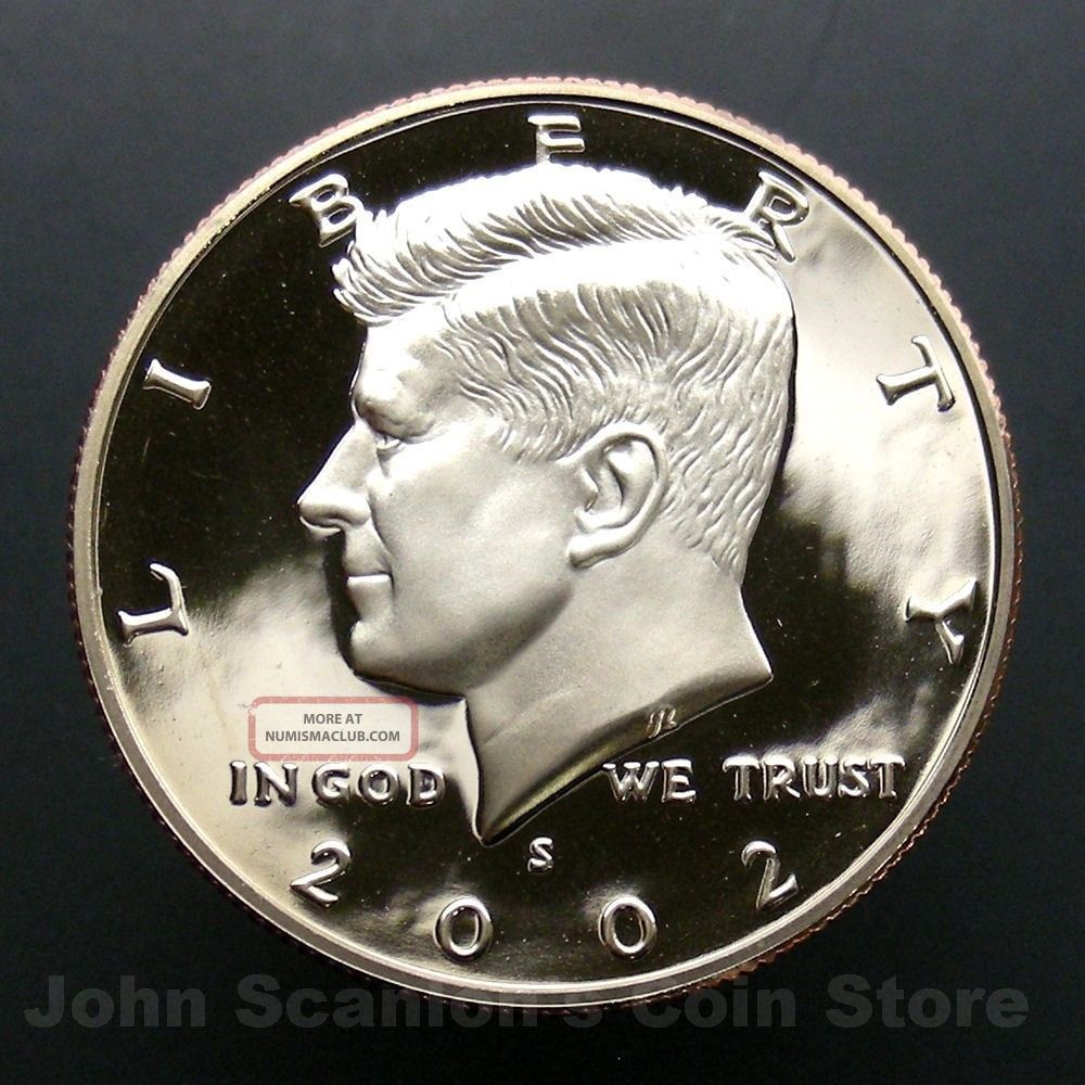2002 - S Kennedy Half Dollar - Gem Proof Deep Cameo U. S. Coin