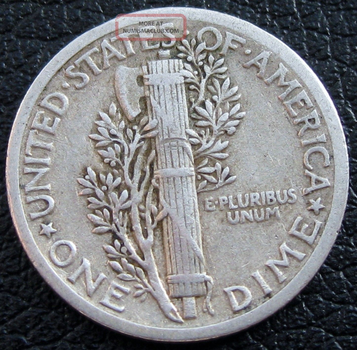 1923 Mercury Silver Dime Ch Vf K457