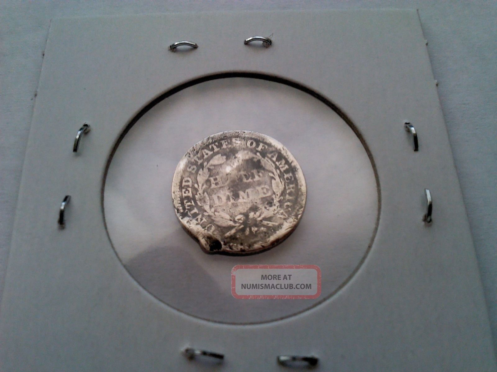 1853 United States Seated Liberty Half Dime
