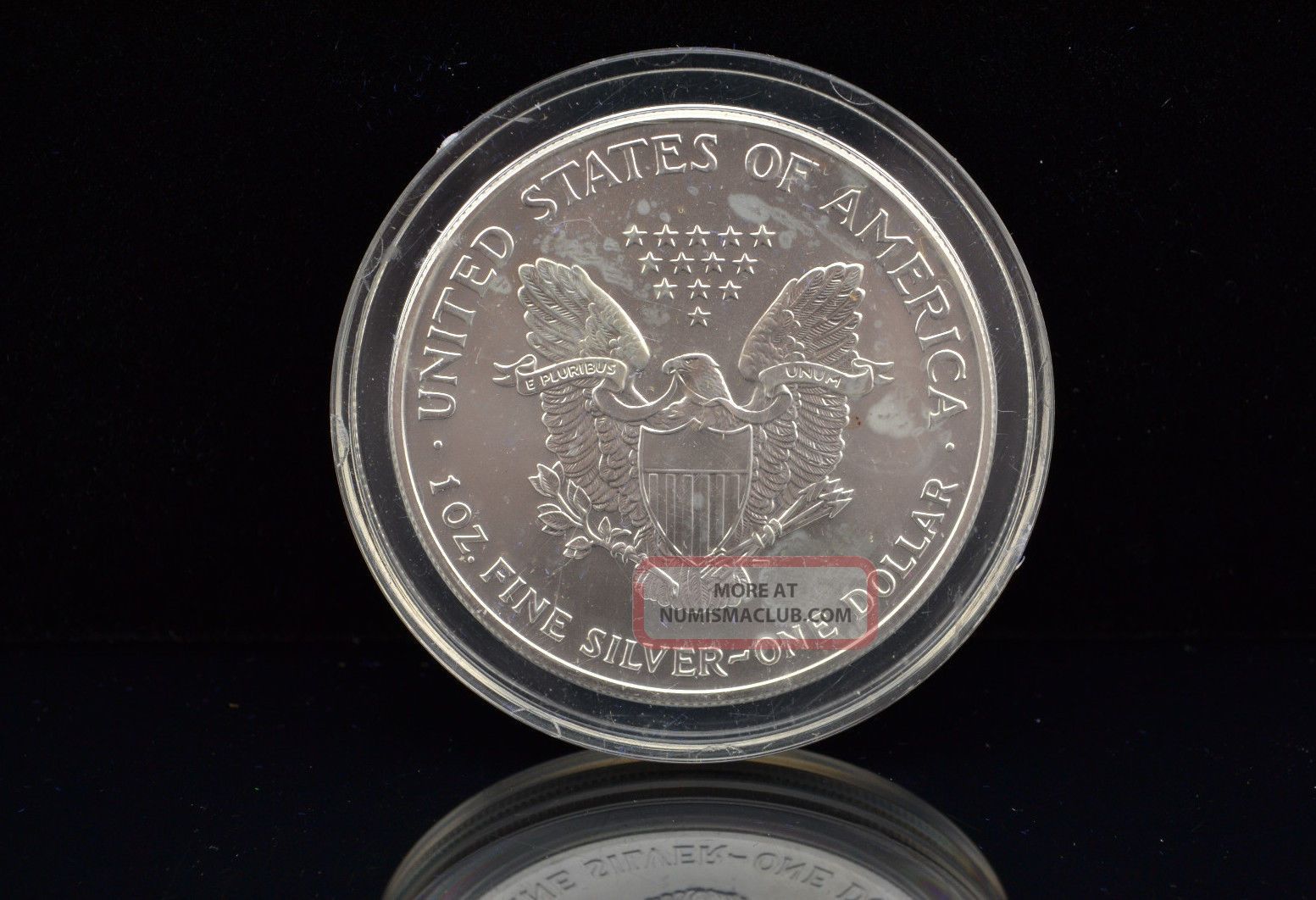 1999 Colorized American Eagle Silver Dollar - W/