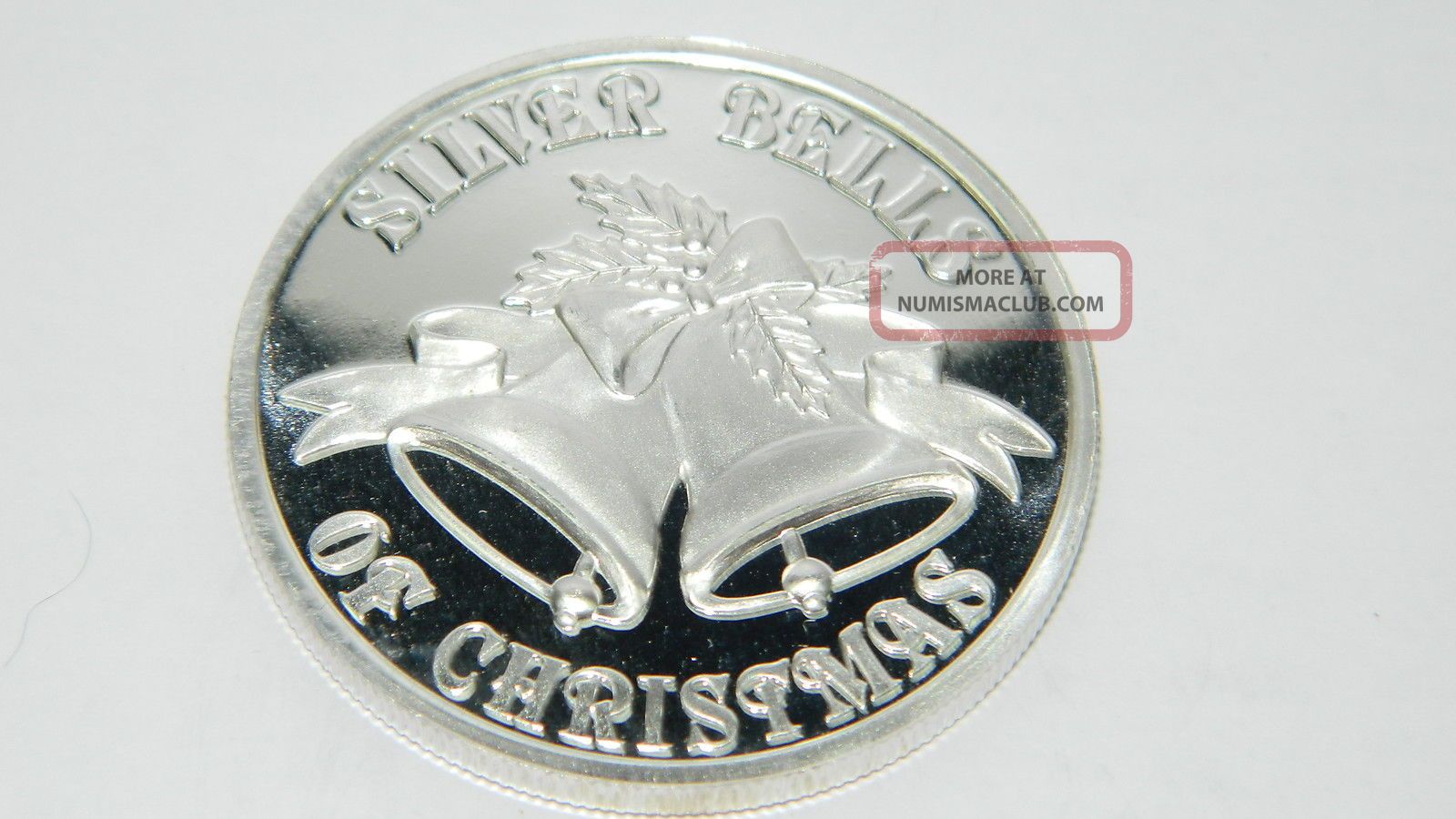 Silver Bells Of Christmas 1oz. 999 Fine Silver Ag117