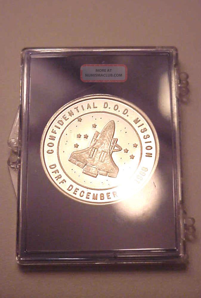 Extremely Rare " Sts - 27 Atlantis Shepard " 1 Oz. 999 Silver ...