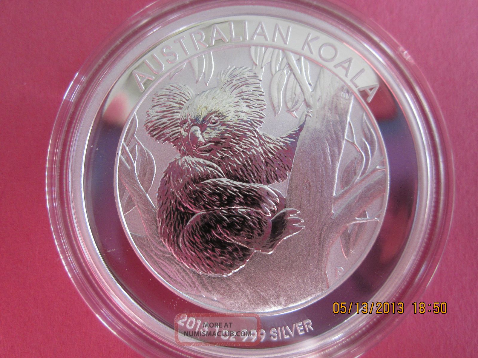 2013 Australian 1 Oz. 999 Silver Koala Coin