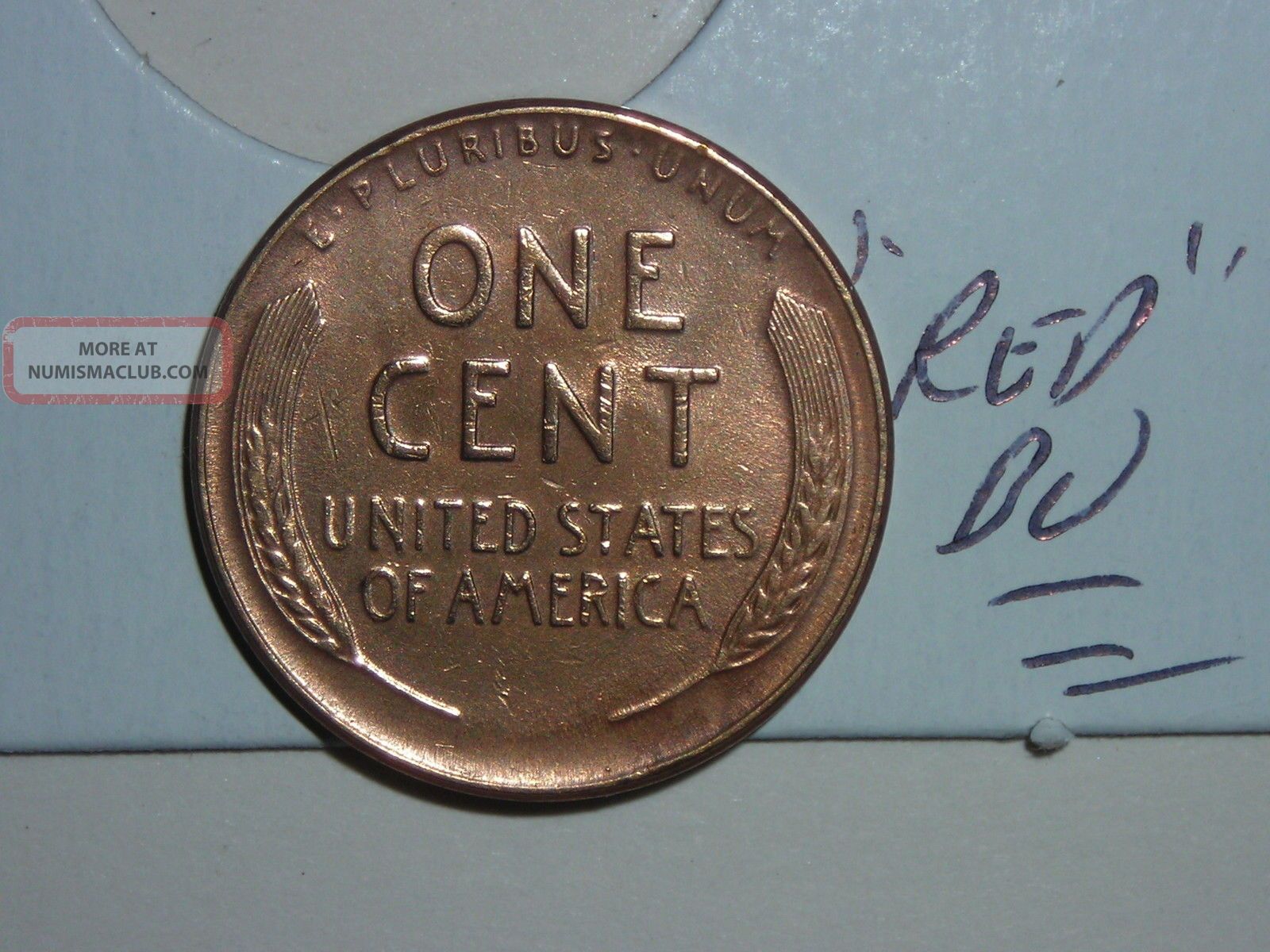 Wheat Penny 1939 Lincoln Cent Red Bu 1939 - P Unc