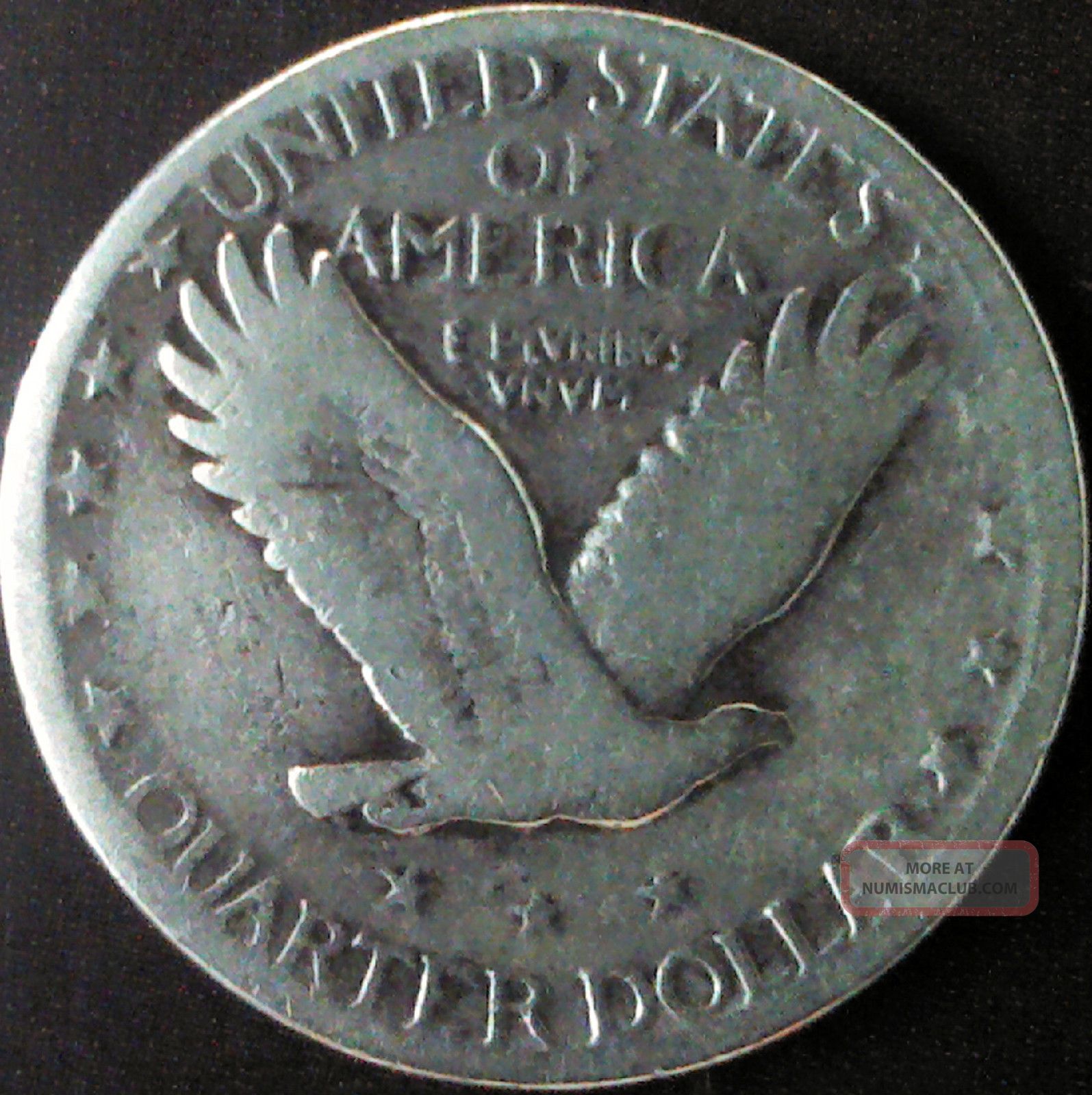 1929 Standing Liberty Quarter. @ 90% Silver Coin