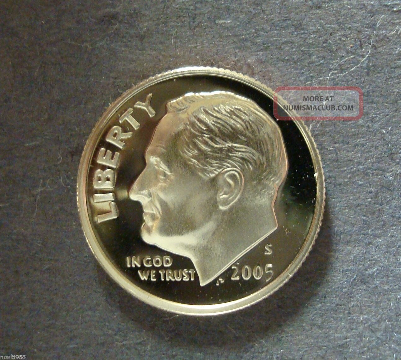 2005 - S Proof Roosevelt Dime Ultra Cameo