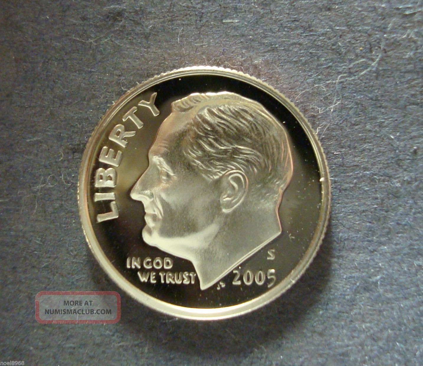 2005 - S Proof Roosevelt Dime Ultra Cameo