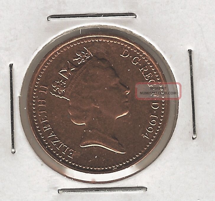Great Britain Penny, 1994, Crowned Portcullis