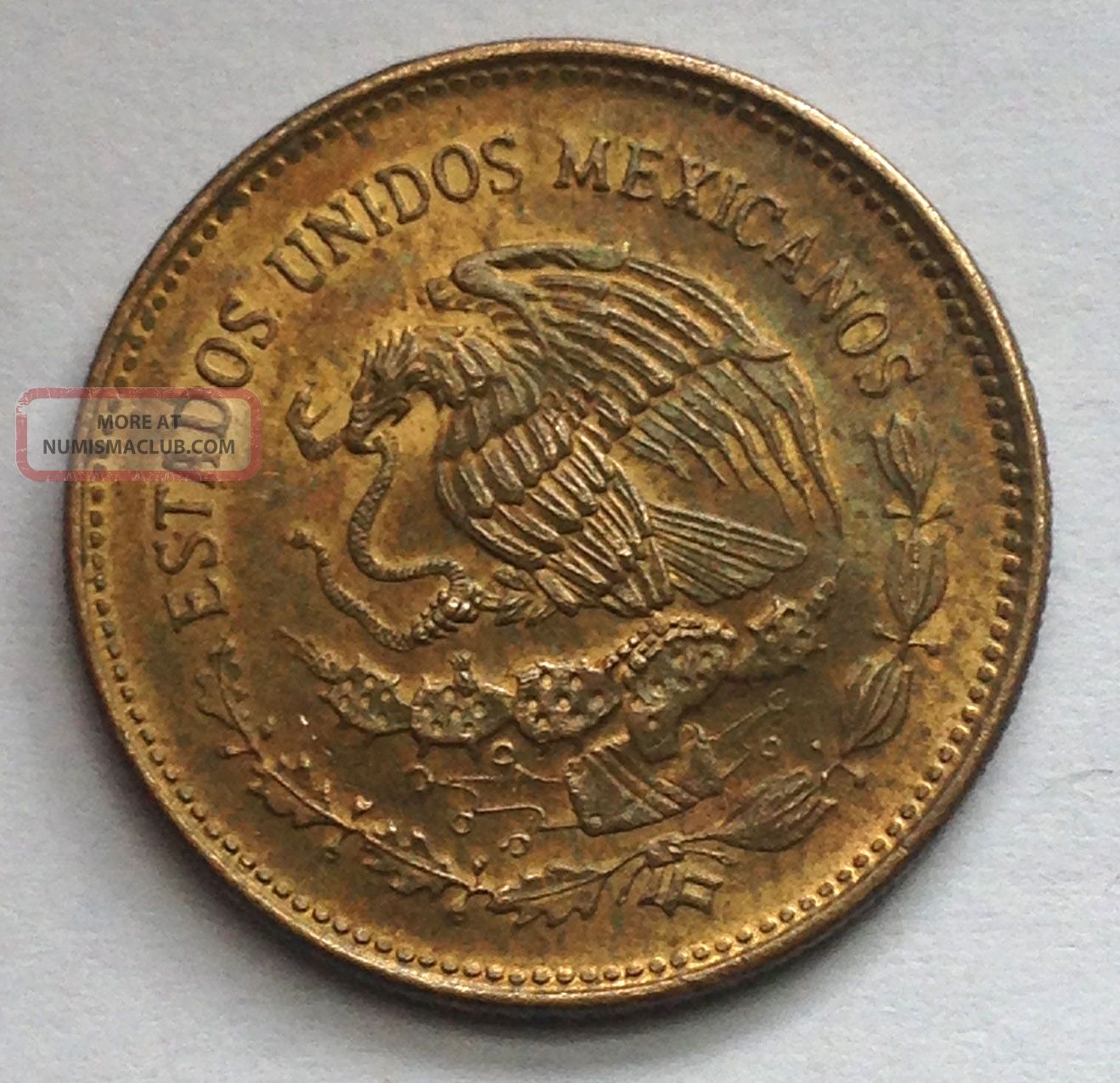 L1 Mexico 20 Centavos, 1983, Olmec Culture For 1 Coin Only