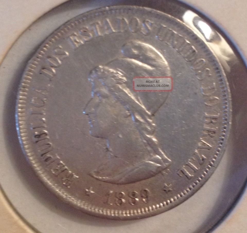 1889 Brazil 500 Reis