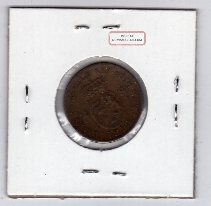 Denmark 2 Skilling 1810 Copper Xf Circulated
