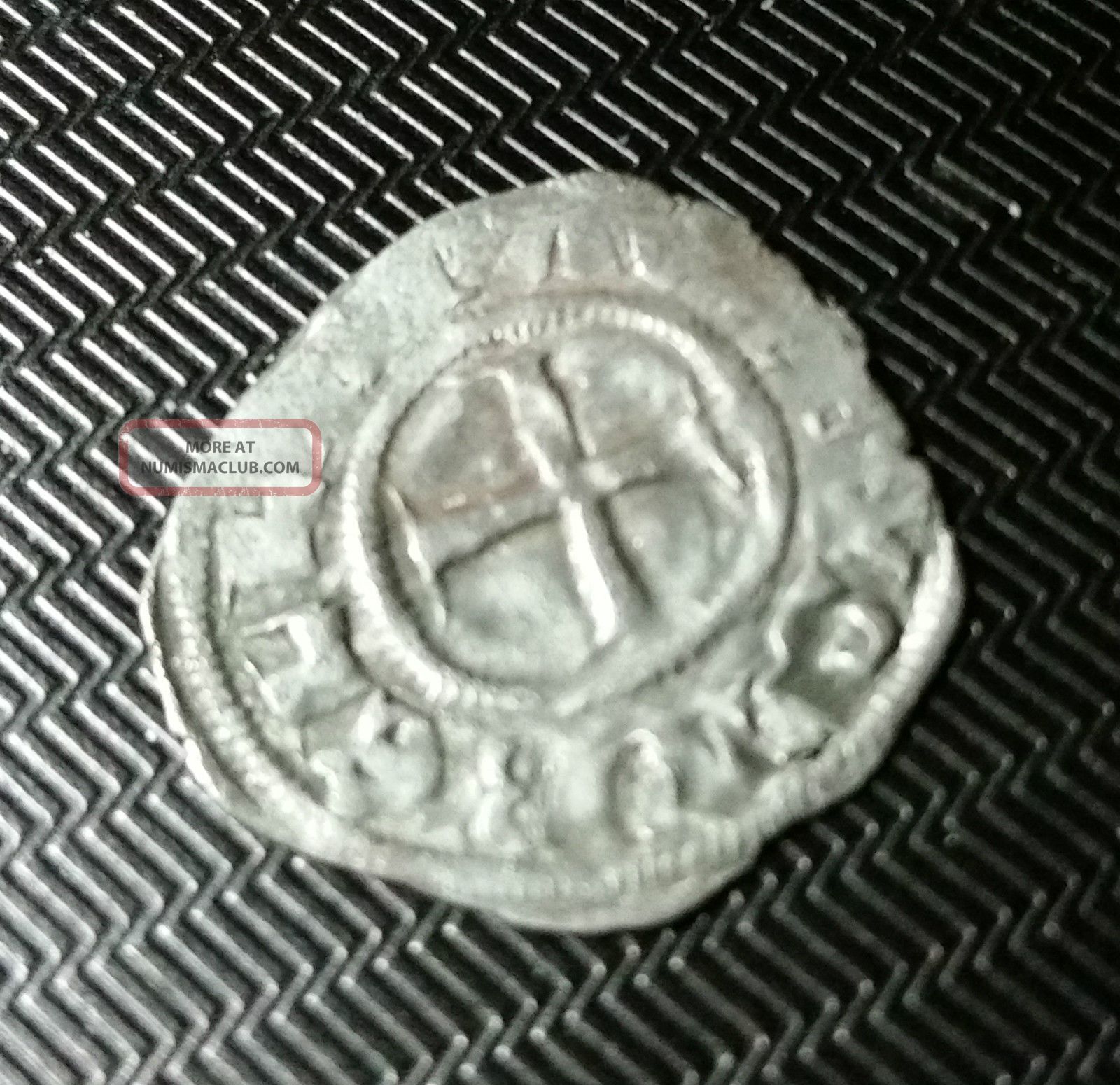 Knights Templar Crusader Medieval Coin, Achaea Now Greece