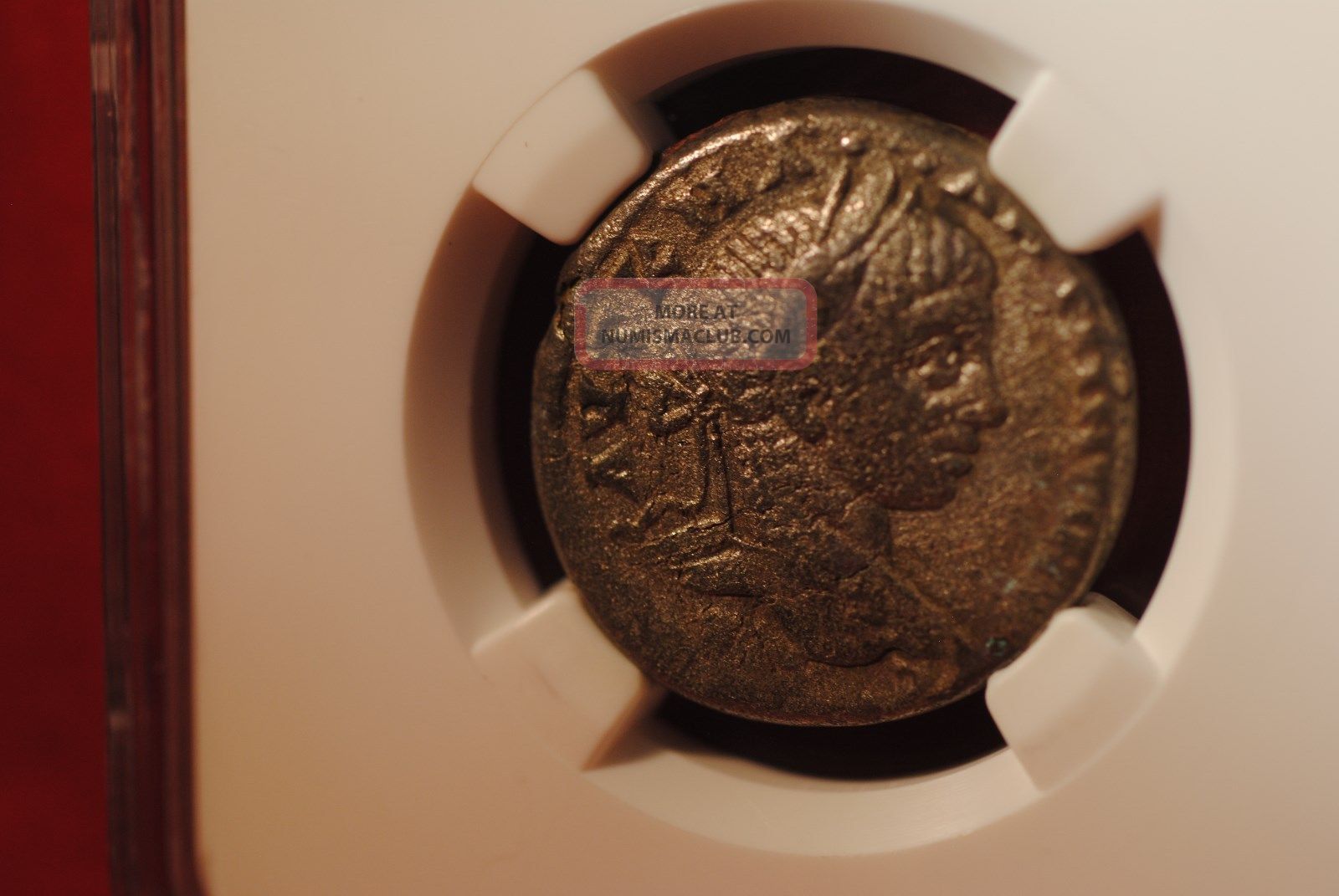 Roman Provincial Coin - Elagabalus Bi Tetradrachm Syria Ngc Very Fine ...