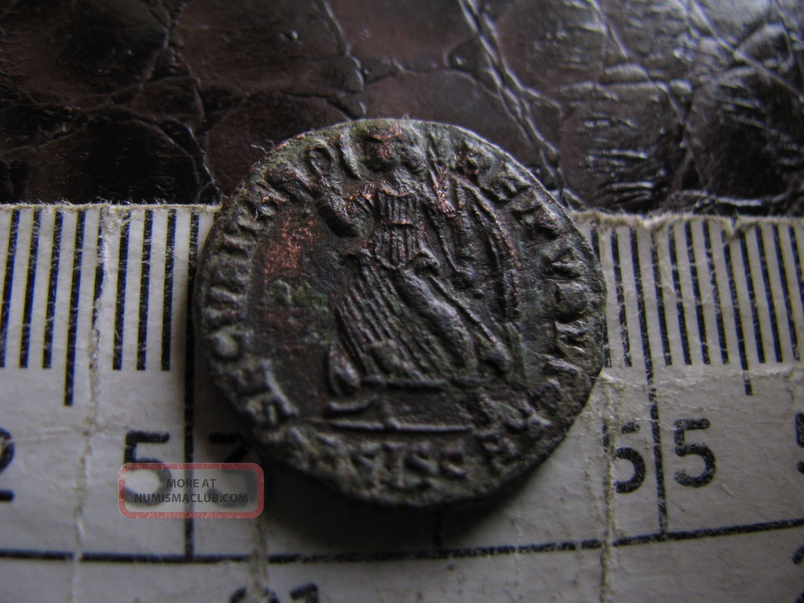 Ancient Roman Coin, Valentinian, Has Some Good Detail (c)