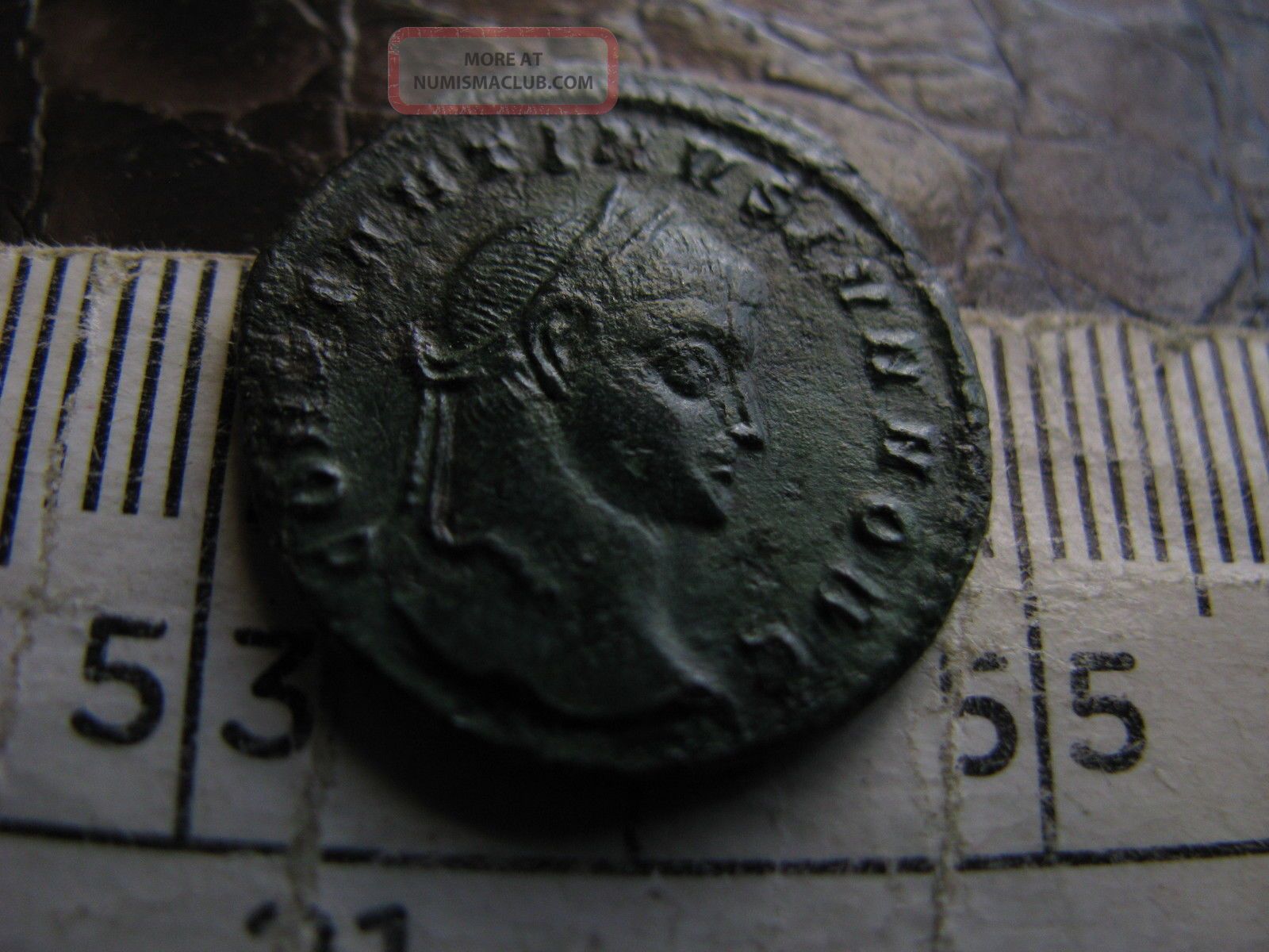 Ancient Roman Coin, Constantine The Great, Votive Wreath Rev, Great Detail