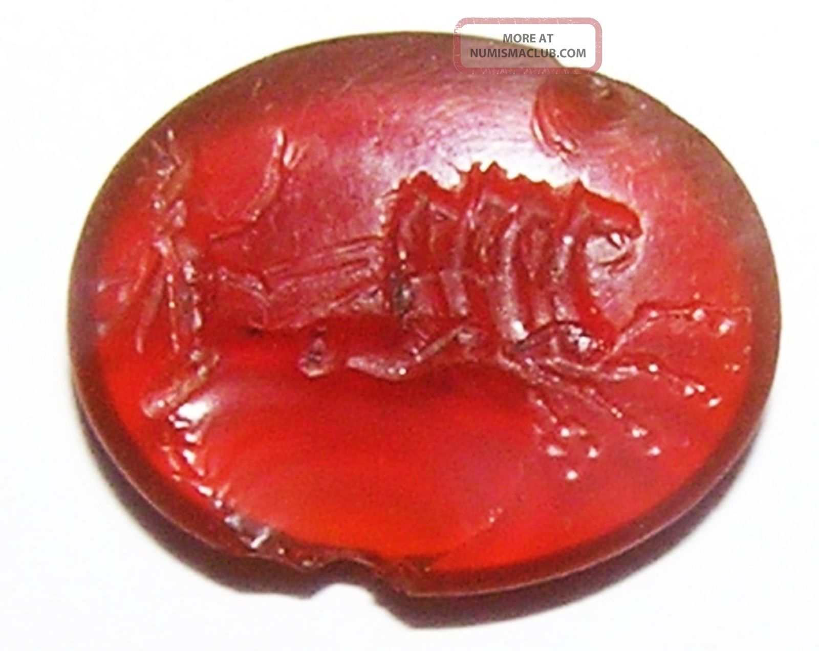 Ancient Roman Sard Intaglio Of Sol In Quadriga Chariot C. 200 Ad