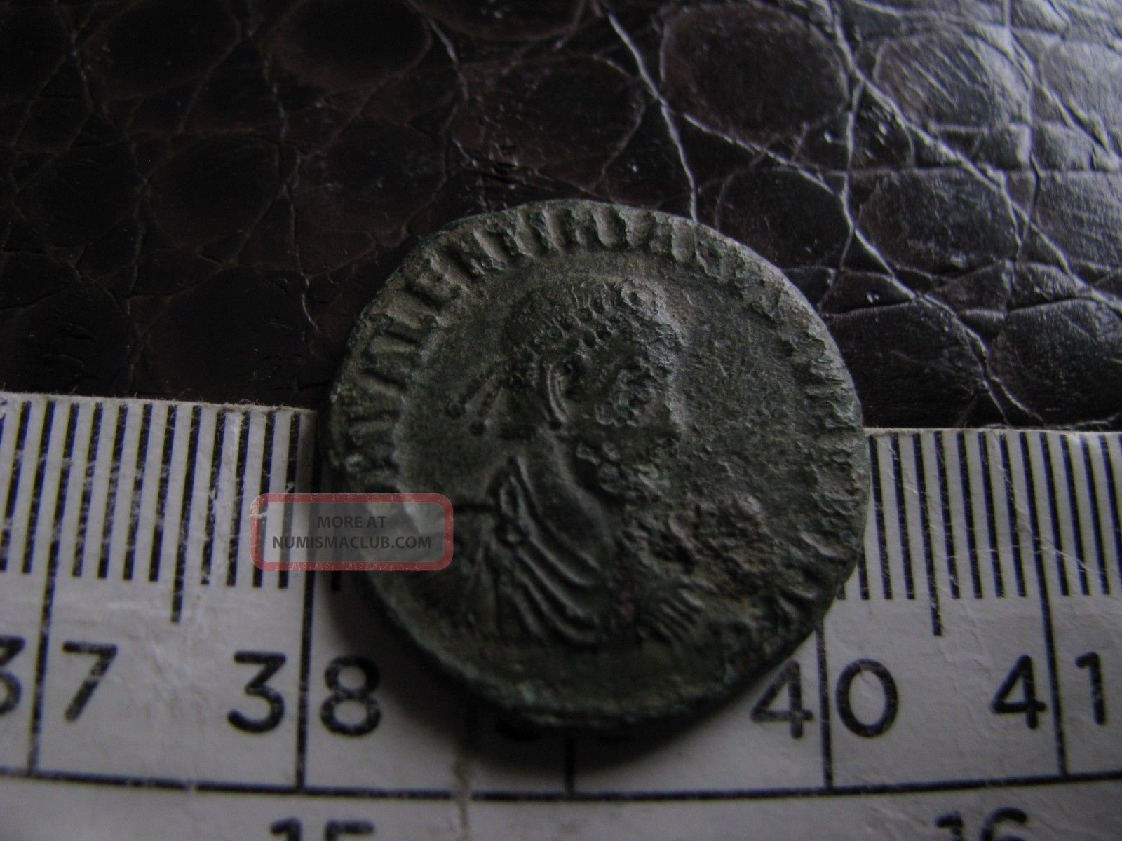 Ancient Roman Coin, Valentinian, Has Some Great Detail