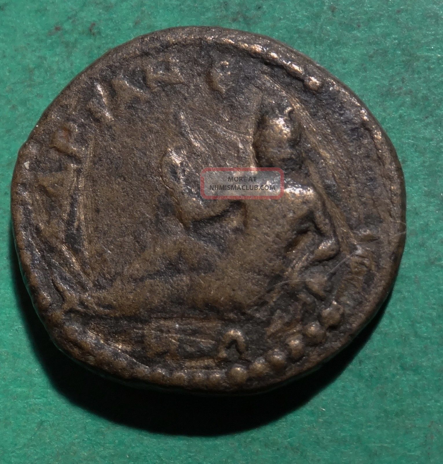 Tater Roman Provincial Ae22 Coin Time Of Caracalla Quasi Autonomous Demos
