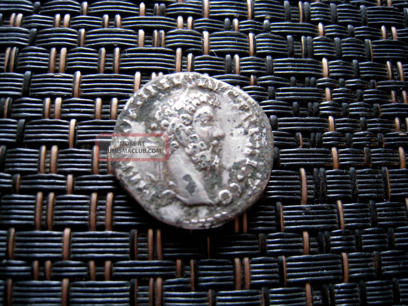 Silver - Fouree Denarius Of Commodus 177 - 192 Ad Ancient Roman Coin