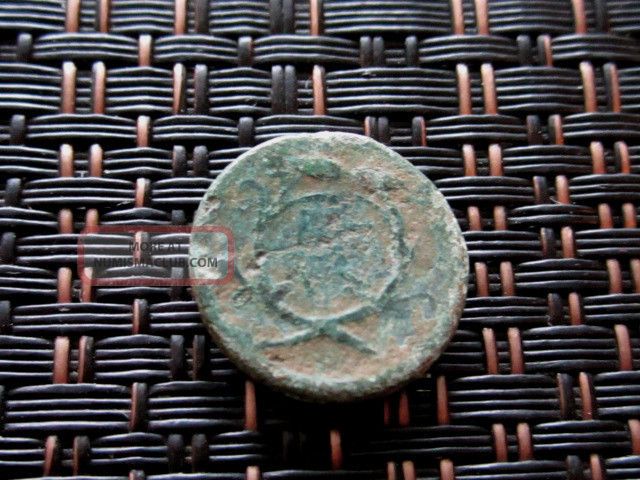 Lysimachos 323 - 281 Bc " Herakles / Wreath " Ancient Greek Bronze Coin