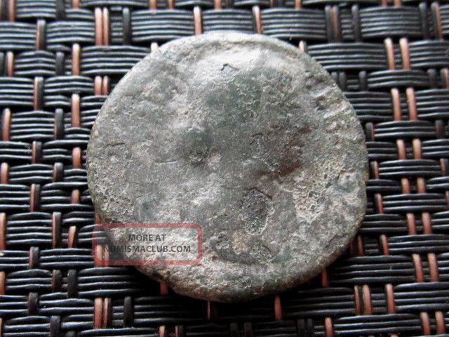 Bronze Ae As Of Faustina Ii Wife Of Marcus Aurelius Ancient Roman Coin