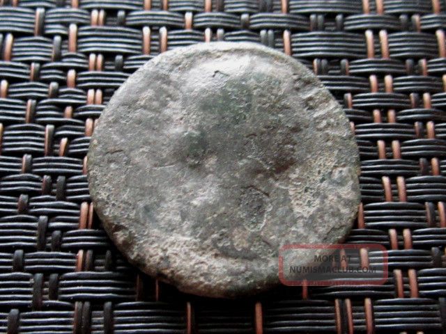 Bronze Ae As Of Faustina Ii Wife Of Marcus Aurelius Ancient Roman Coin