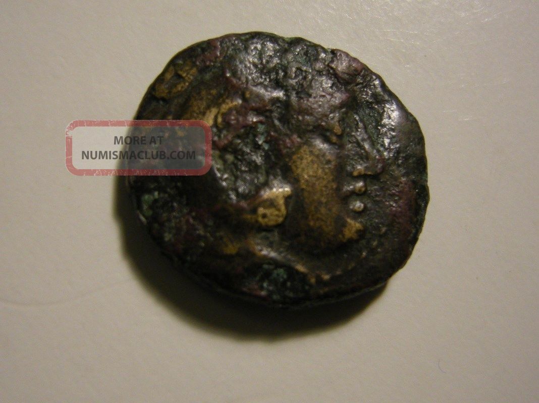 Scarce Ancient Alexander The Great Bronze Drachm Stater Horse Coin